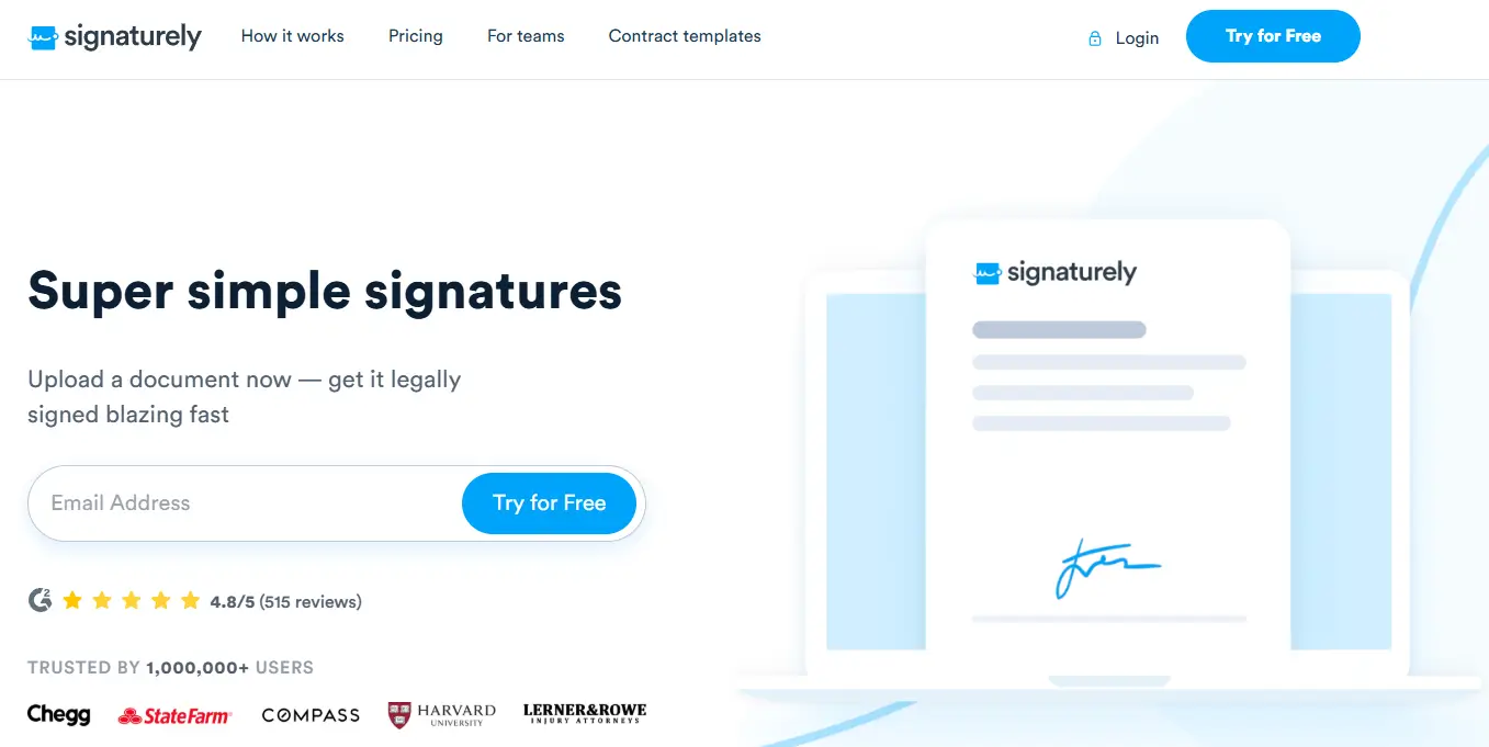 Signaturely Coupons & Promo Codes with 85% off - Justin Review